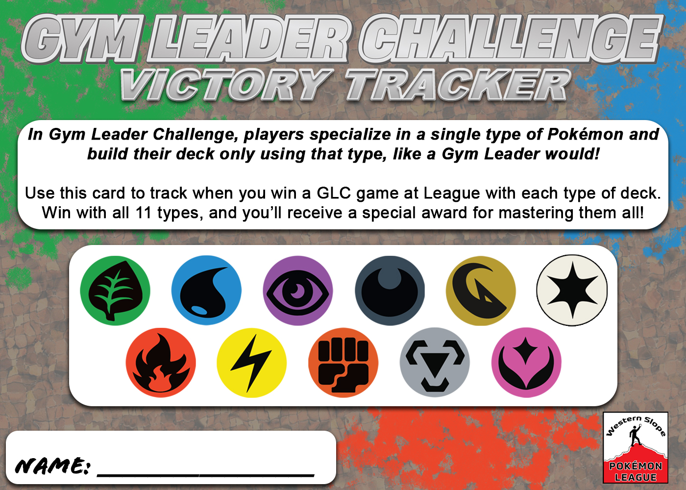 Gym Leader Challenge – Western Slope Pokémon